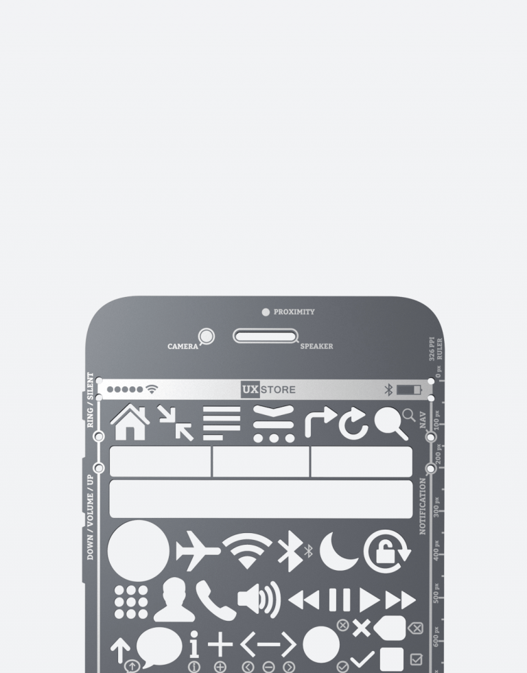 iPhone Stencil - UX Store