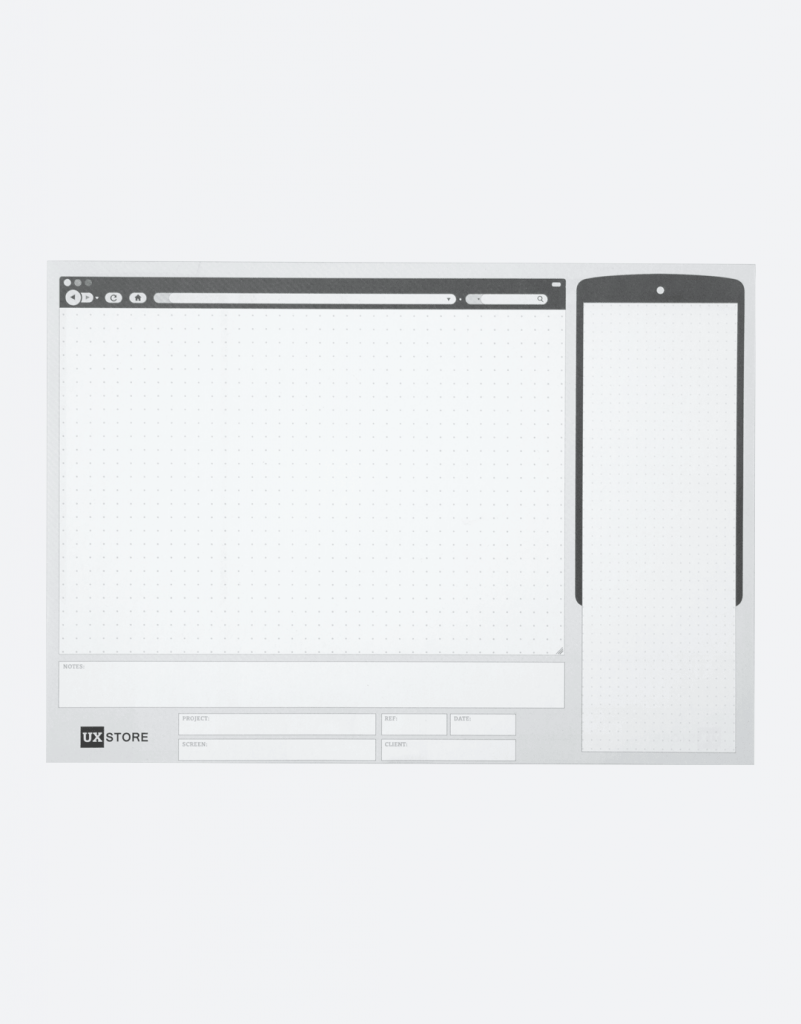 Individual Sketch Pads - UX Store